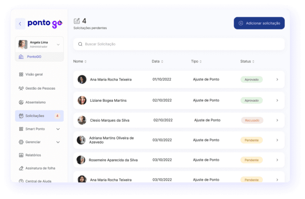 Funcionalidades | PontoGO